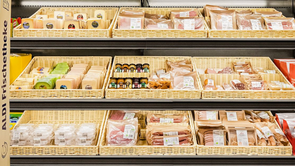 ALDI SÜD: The fresh food counter only contains organic sausages ...