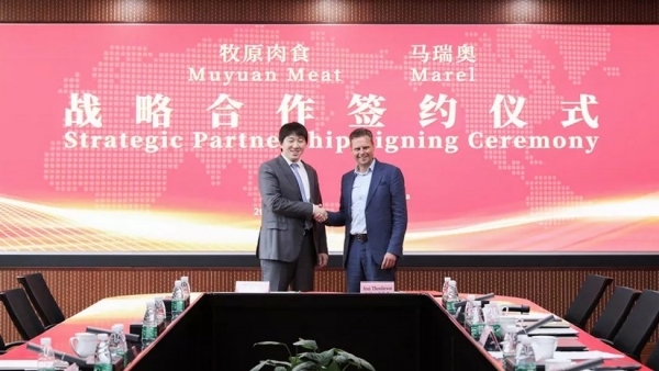 Marel and Muyuan sign a partnership to develop China’s pork industry ...